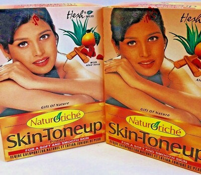 Hesh Skin Tone Up Powder-100 g X 2 Packs -Sandal Rose Orange Peel US ...