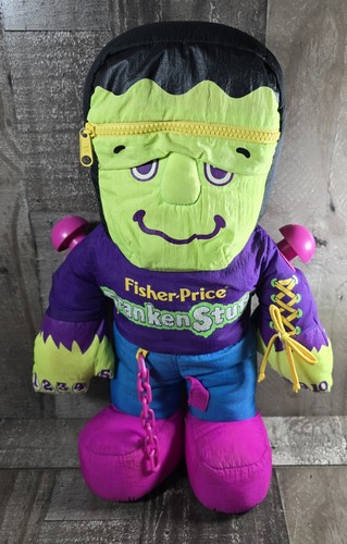 1991 FrankenStuff Fisher-Price Vintage Plush Pet Monster Halloween ...