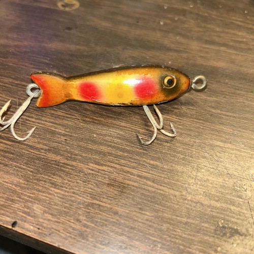 Vintage Fishing Lure Shakespeare Midget Sea Witch 2 3/4" Wood Fishing ...