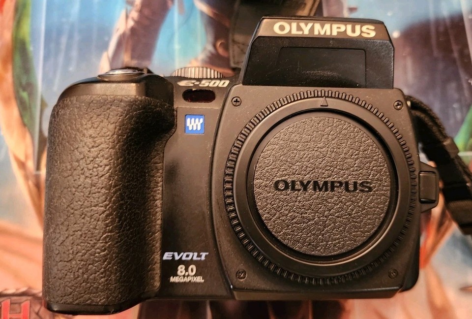 Olympus EVOLT E-500 8.0MP Digital SLR Camera 40-155mm Lens | eBay
