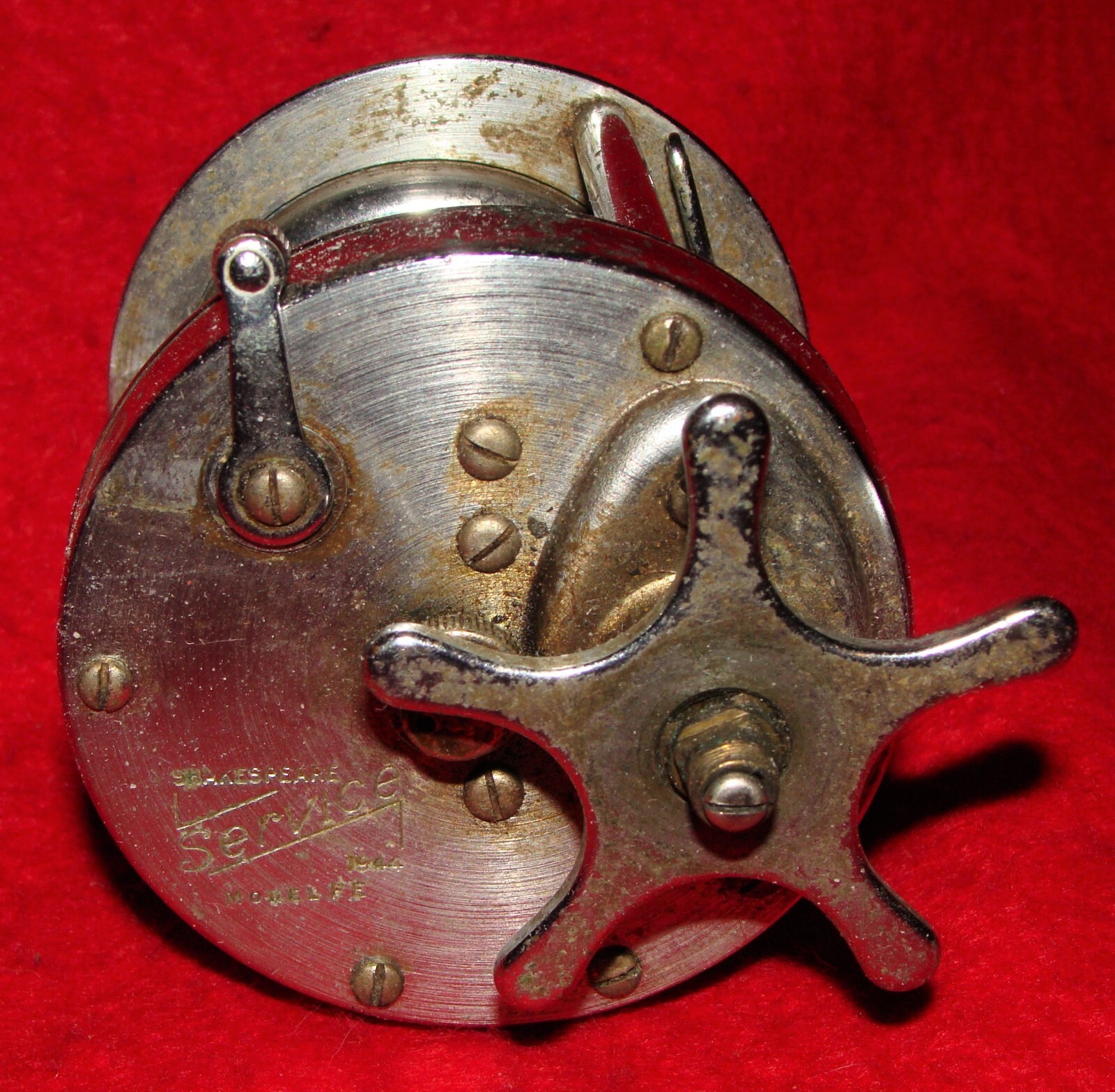 Vintage Shakespeare Service Model FE 1944 Fishing Casting Reel - No ...