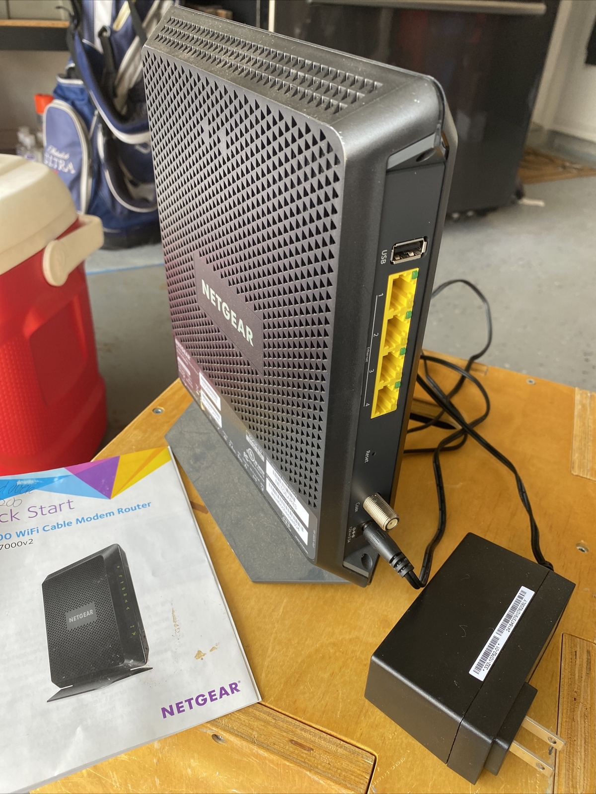 NETGEAR AC1900 Wireless-Wi-Fi Cable modem Router - C7000v2 | eBay