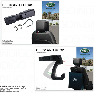 GENUINE FACTORY OEM Land Rover Range Rover Click and Hook + Base Combo ...