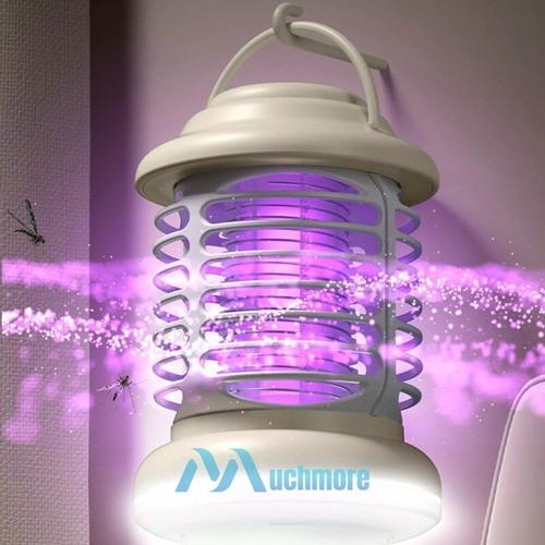 Electric Mosquito Fly Trap Killer Lamp Bug Zapper UV LED Light Pest ...