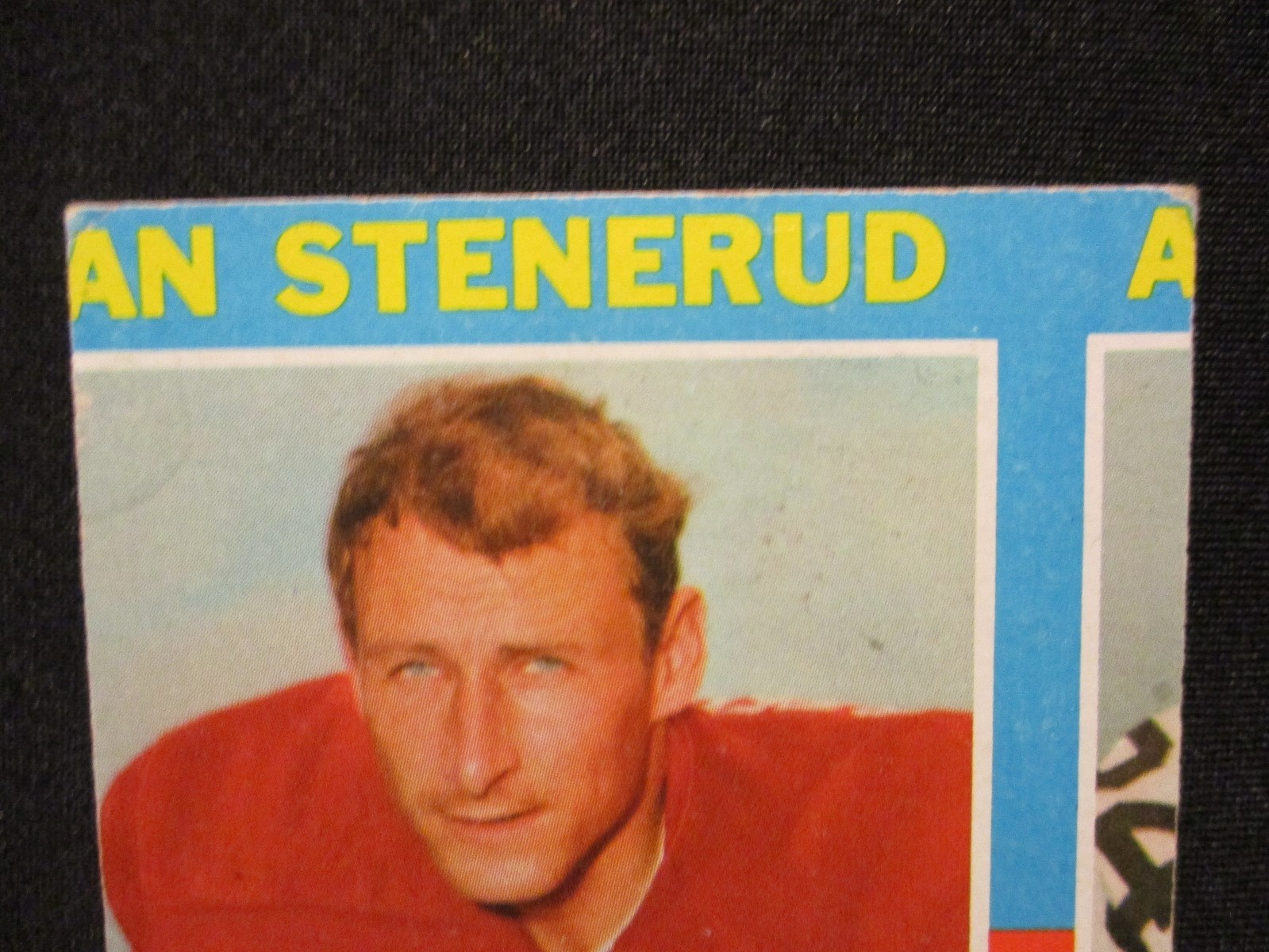 1971 Topps Football #61 Jan Stenerud HOF Kansas City Chiefs-ULTRA RARE ...