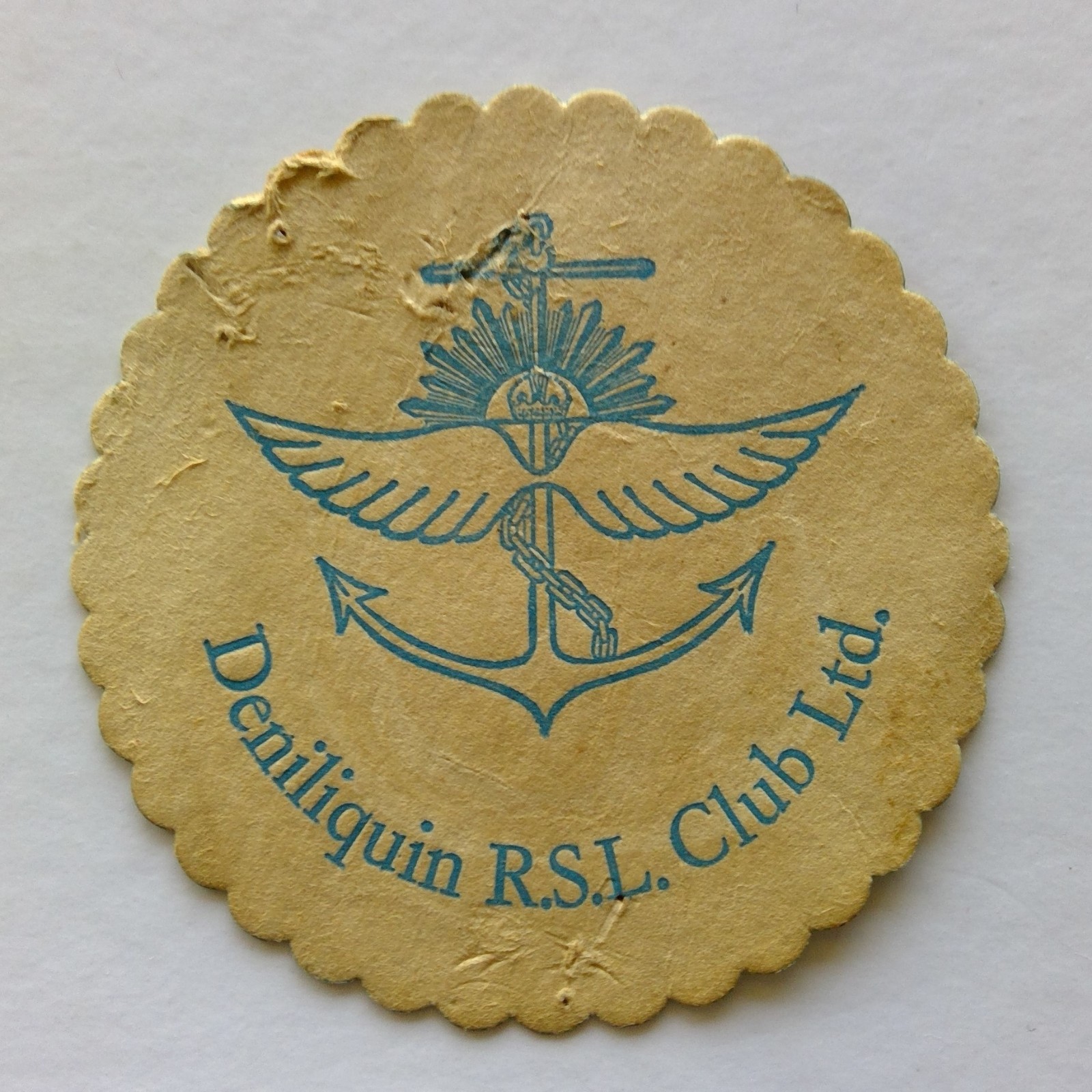 Deniliquin RSL Club Ltd Coaster (B340) | eBay