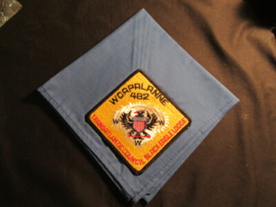 Black Eagle 482 Patch on Dark Blue Neckerchief TH7 | eBay