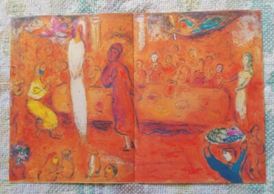 Chagall Daphnis and Chloe Megacles Recognizes his Daughter during the ...