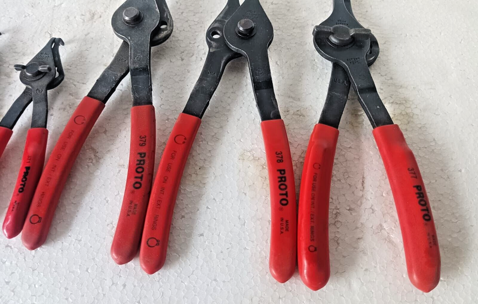 PROTO RETAINING RING PLIERS PACK OF 5. | eBay