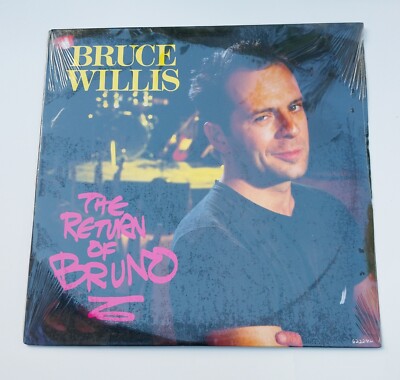 Rare BRUCE WILLIS RETURN OF BRUNO 1987 MOTOWN *SEALED* LP Vinyl Record ...