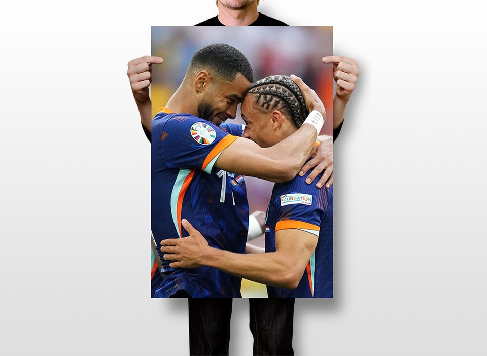 Cody Gakpo Xavi Simons Netherlands National Football Team Fans - POSTER ...