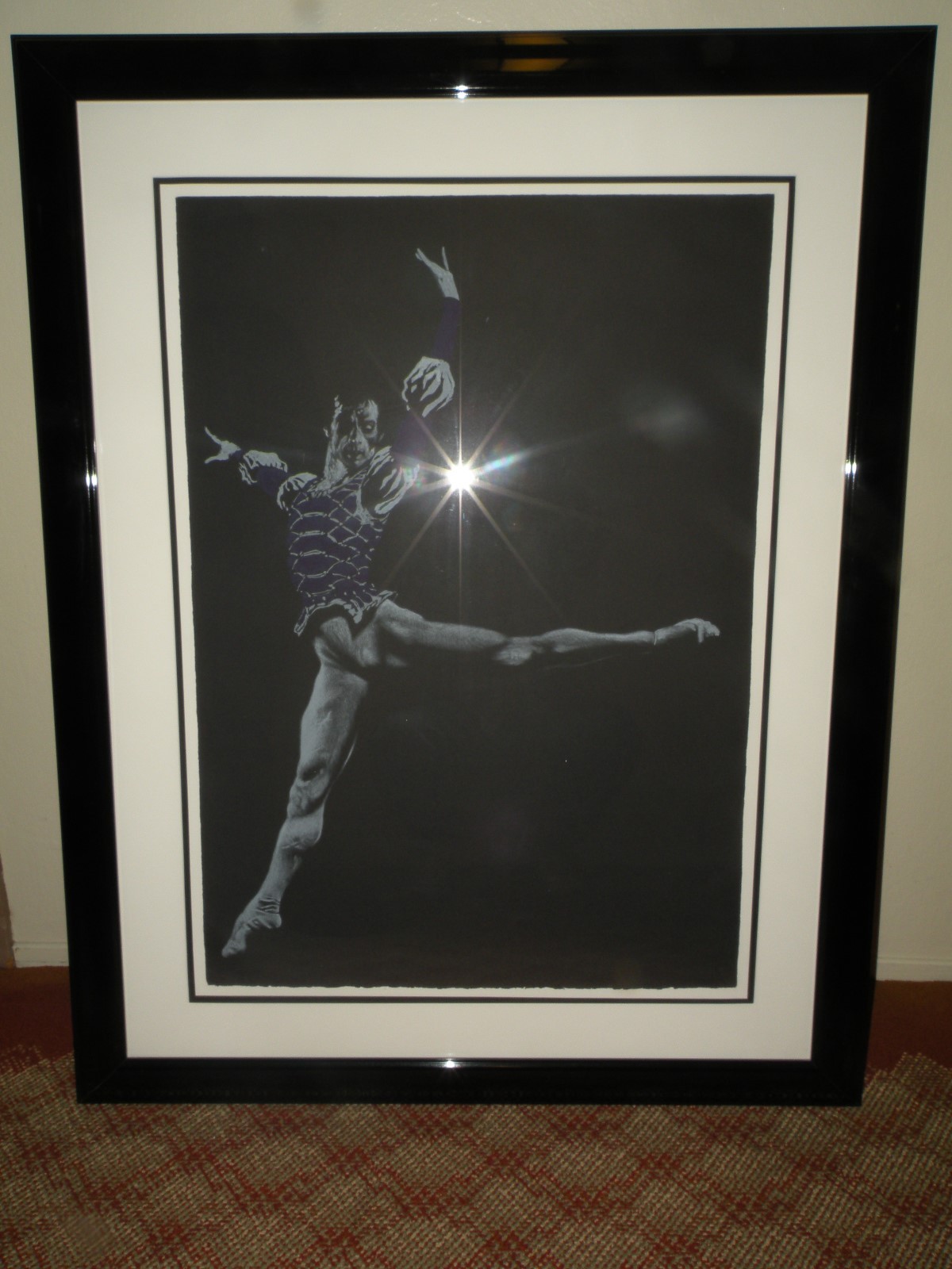 RUDOLF NEREYEV "STATE II" JAMIE WYETH SIGNED LITHOGRAPH 1978 BALLET ...