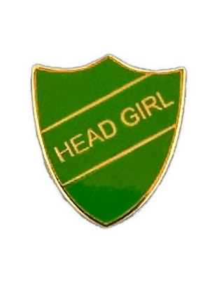 School Head Girl School / College Green Enamel Lapel Pin Badge | eBay UK