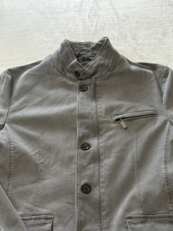 New GIMO's Men's Size 56 2XL Cotton Blend Field Jacket Italian Mens ...