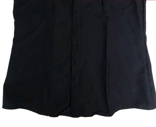 Clifton Navy Blue Uniform Shirts Long Sleeve Police Fireman Security ...