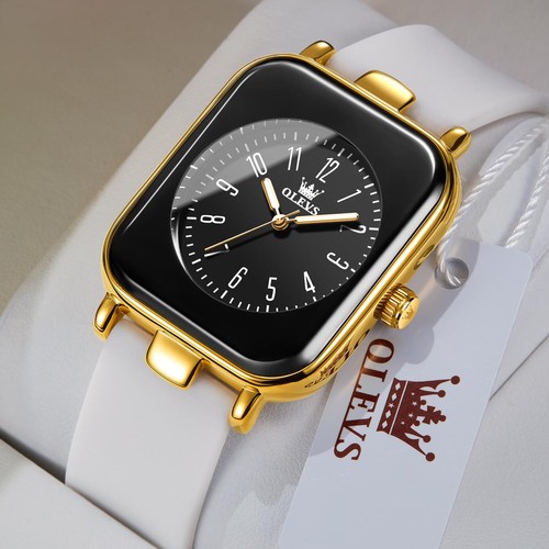 OLEVS Watch Ladies Easy to see Waterproof Silicon Band GX-JP-L9961-JB ...