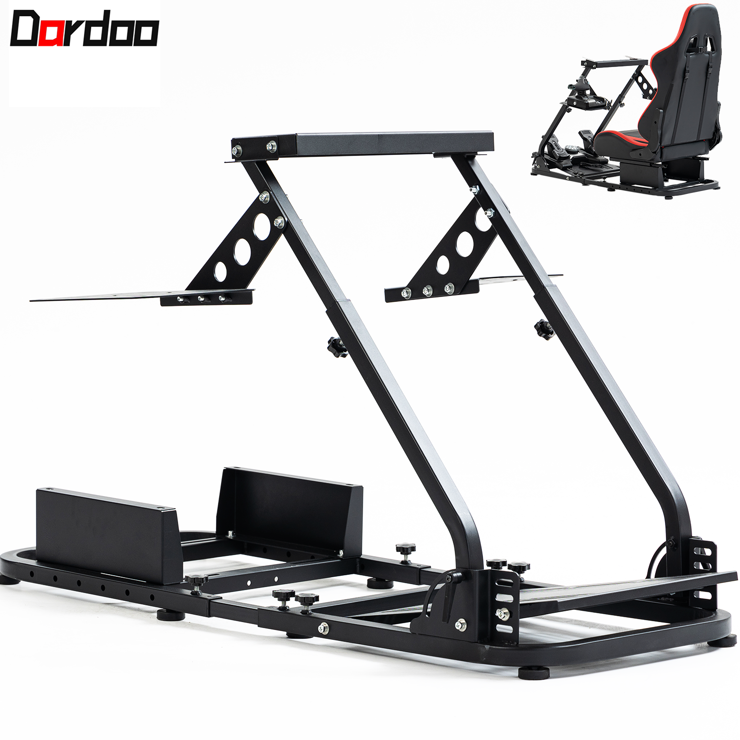 Dardoo Flight Racing Simulator Cockpit Foldable Fit Logitech G920 ...