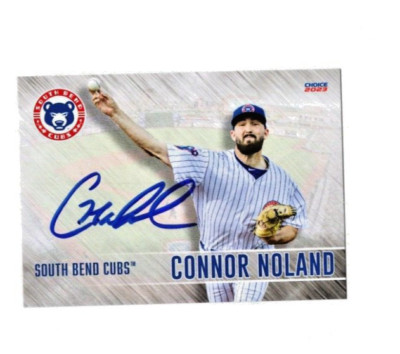 Connor Noland 2023 South Bend Cubs signed autograph baseball card ...