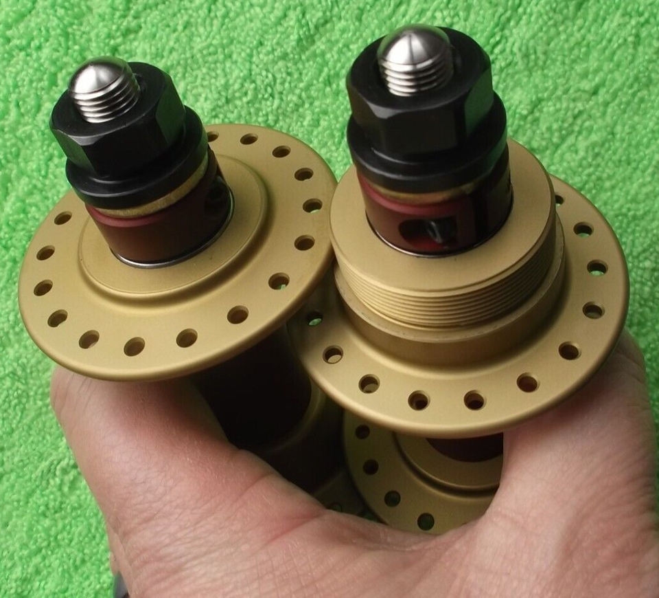 Art Bros Racing Flip flop Old School BMX Hubs 36 h 3/8 Titanium axles ...