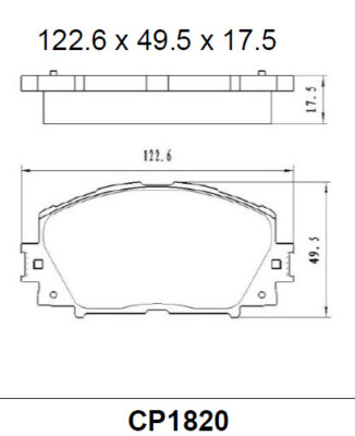 Premier Ceramic Brake Pads To Suit Bendix DB1820 DB1820 | eBay Australia