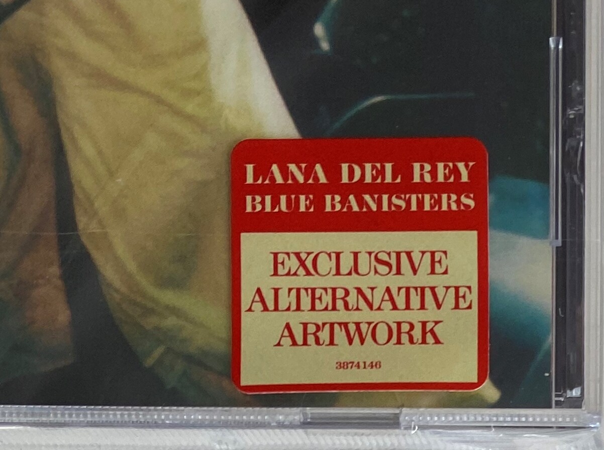 LANA DEL REY * BLUE BANISTERS * HMV EXCLUSIVE ALTERNATE ARTWORK CD * BN ...