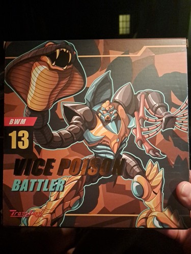 TransArt BWM-13 Vice Poison BATTLER Transmetal Quickstrike | eBay