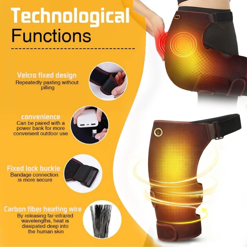 Halsten Stride Hip Brace Red Light Therapy for Hip Pain,Halsten Hip ...