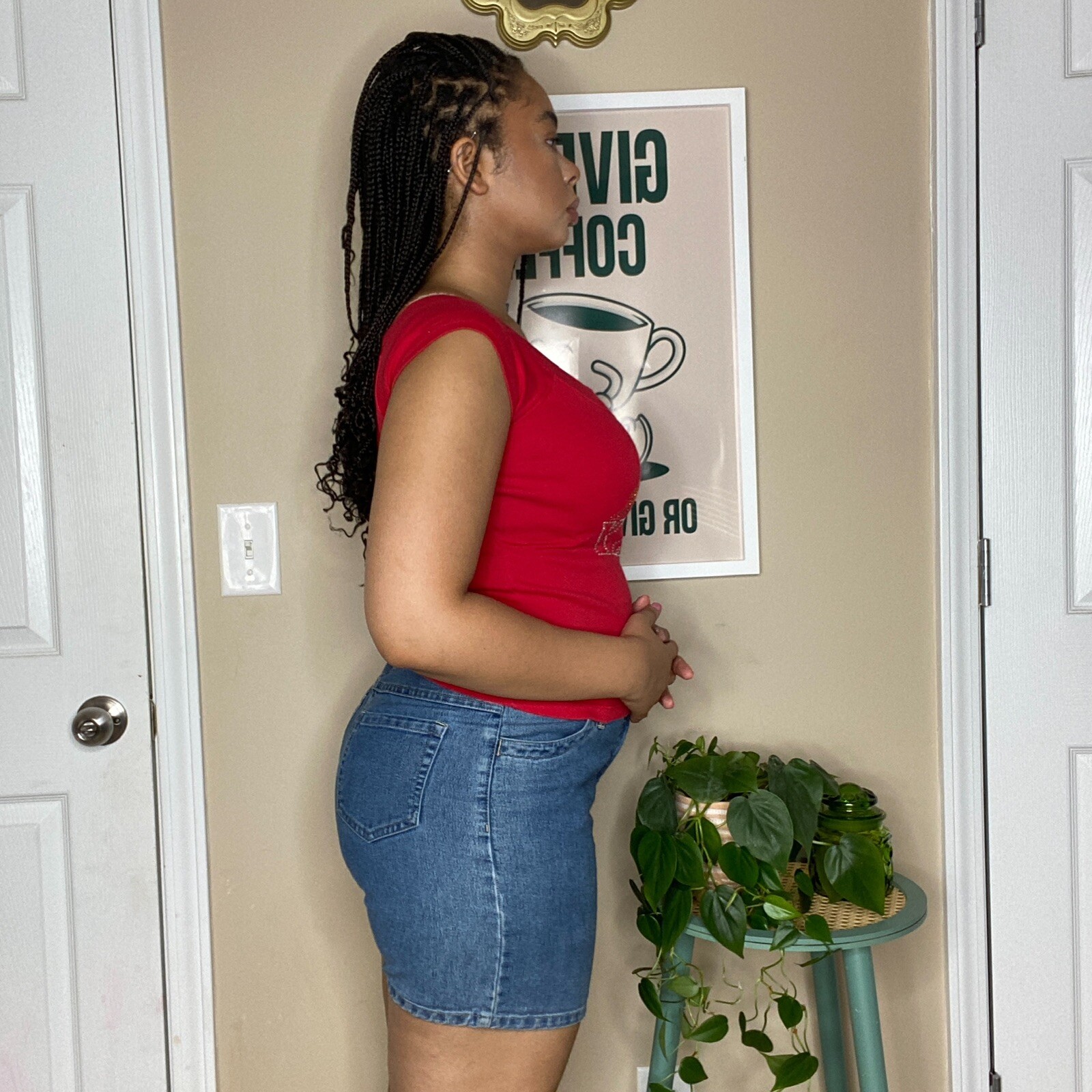 Central 25 Y2k Vibes “Sexy” Jeweled Flame Baby Tee Si… - Gem