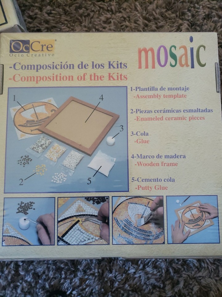 OcCre Ocio Creativo Ceramic Mosaic 20x20cm #11211 New In Sealed | eBay