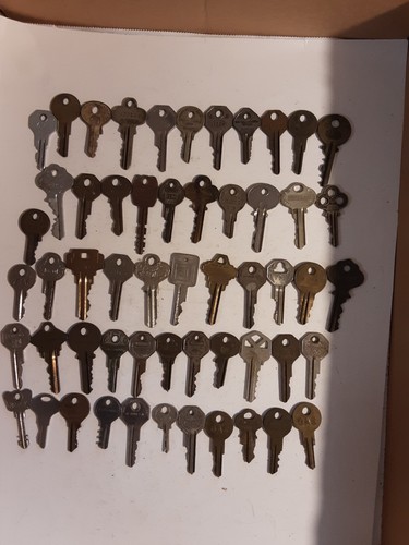 Antique Vintage Lot Of 55 Miscellaneous Keys Some Marked (Lot #11) | eBay