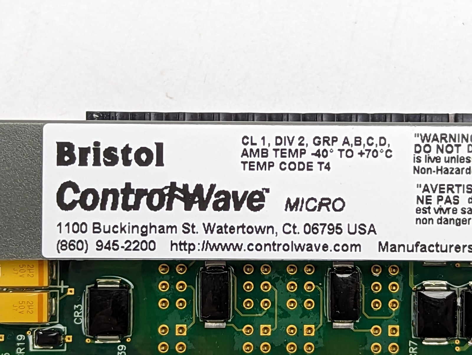 Bristol ControlWave Micro 396604-03-0 Module, Series A *NEW* | eBay