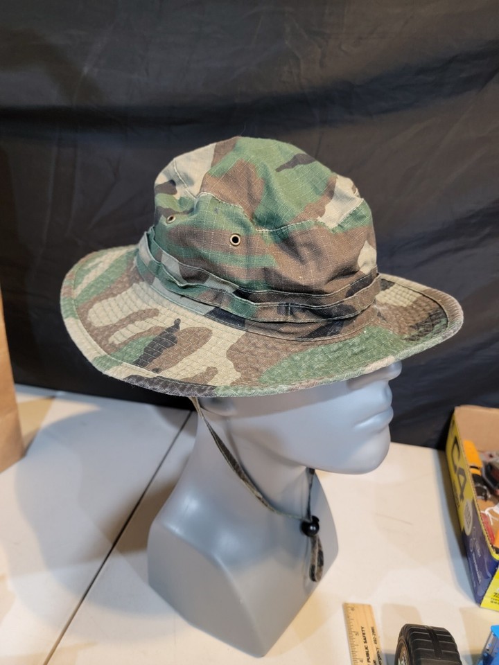 Dorfman Pacific CO. DPC Bucket Boonie Hat Camouflage woodland Camo Size ...