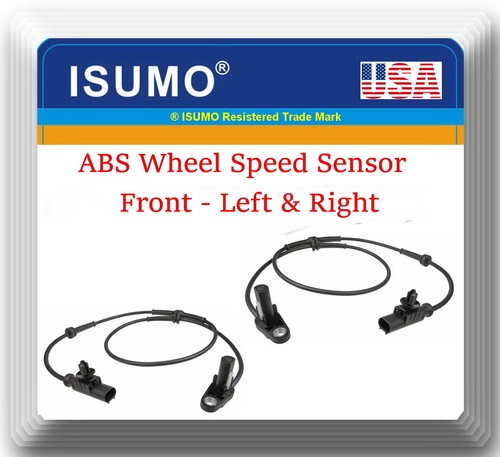 2x ABS Wheel Speed Sensor Front Left & Right Fits Land Rover LR3 2005 ...
