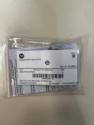 New Allen Bradley 5069-RTB6-SCREW | eBay