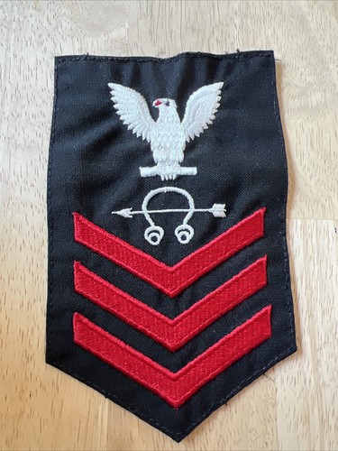 U. S. N. Navy Female 1st Class Sonar Tech Patch | eBay