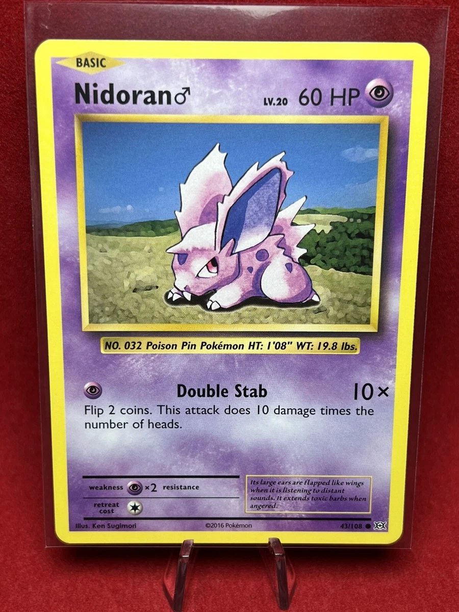 Nidoran Pokemon Card