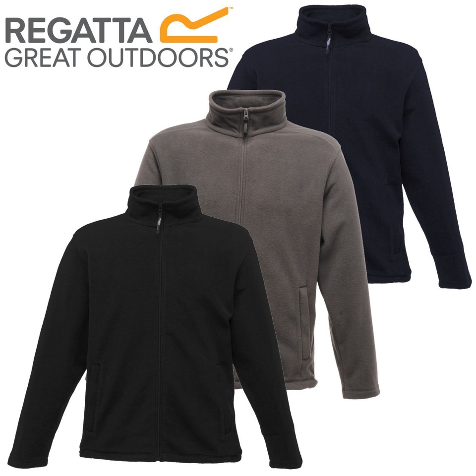 MENS REGATTA FULL ZIP MICRO FLEECE TOP JACKET | eBay UK