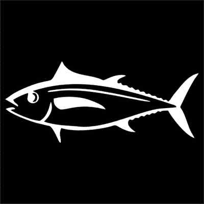 Tuna Fish Vinyl Decal / Sticker 2(TWO) Pack | eBay