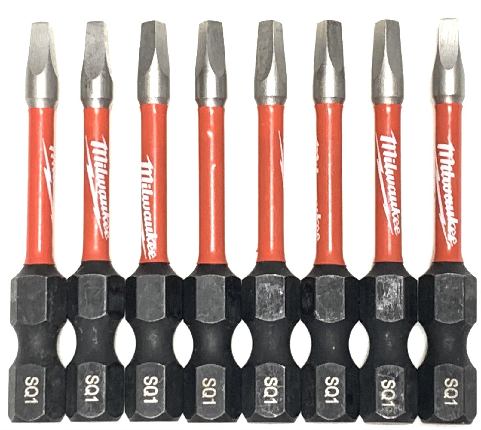 Square SQ1 Milwaukee Shockwave Impact Duty 8 Bit Set Screw Driver Bits ...