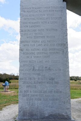 Georgia Guidestones English Version Tablet Photo Poster Art Print ...