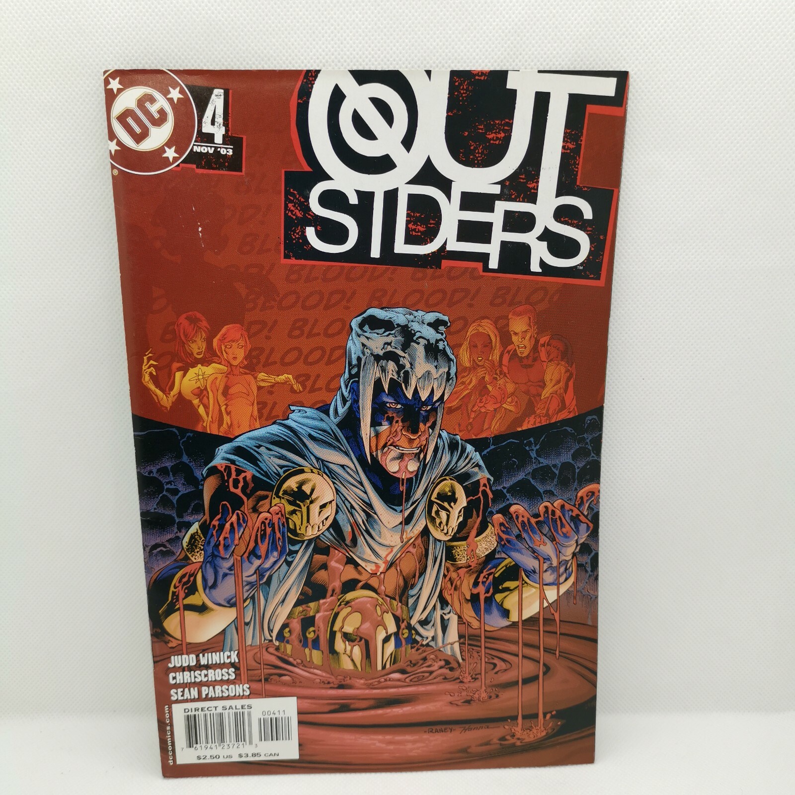 Dc Comics Outsiders Issue 4 | eBay