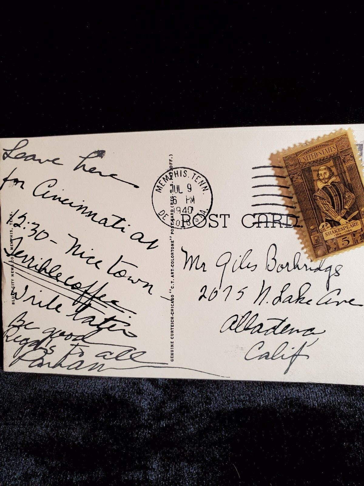 Authentic postal stamp lapel pins (set of four) mounted on vintage ...