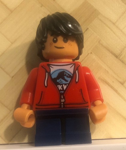 LEGO Hudson Harper Minifigure 75934 Jurassic World Park Boy Kid Child ...