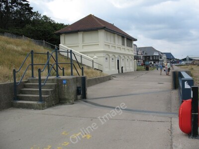 Photo 6x4 Flood gate on the seafront, Whitstable Presumably high tides ...