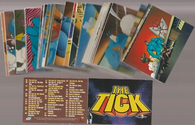 1997 THE TICK (Comic Images) SET 72 CARDS | eBay