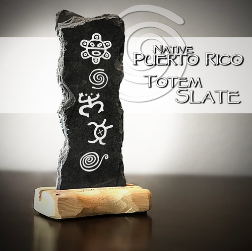 Native Taino Puerto Rico Rock Art Petroglyph Gift Symbols Sun God Gift ...
