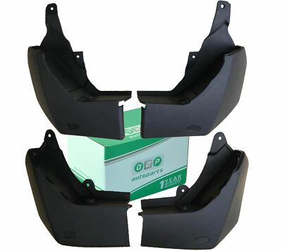 FOR LAND ROVER DISCOVERY 4 LR4 FRONT & REAR MUD FLAPS SET MUDFLAPS KIT ...