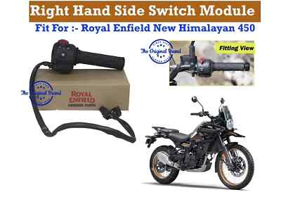 For Royal Enfield "Right Hand Side Switch Module For New Himalayan 450 ...
