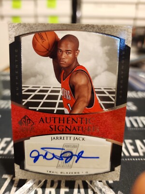 2005-06 SP Signature Edition Authentic Signatures#AS-JJ Jarrett Jack | eBay