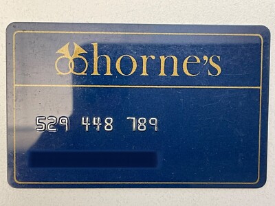 JOSEPH HORNE COMPANY Credit Card ~ DEFUNCT RETAILER ~ Vintage ...